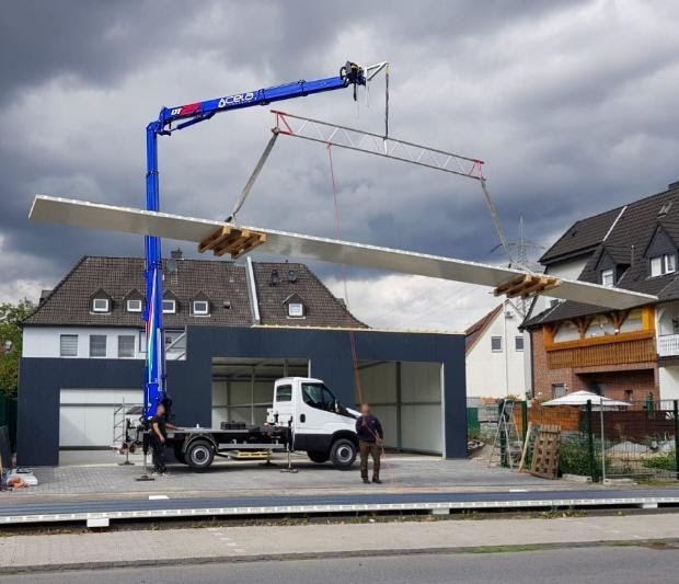 Hebebühne : Spenglerei Ilmer